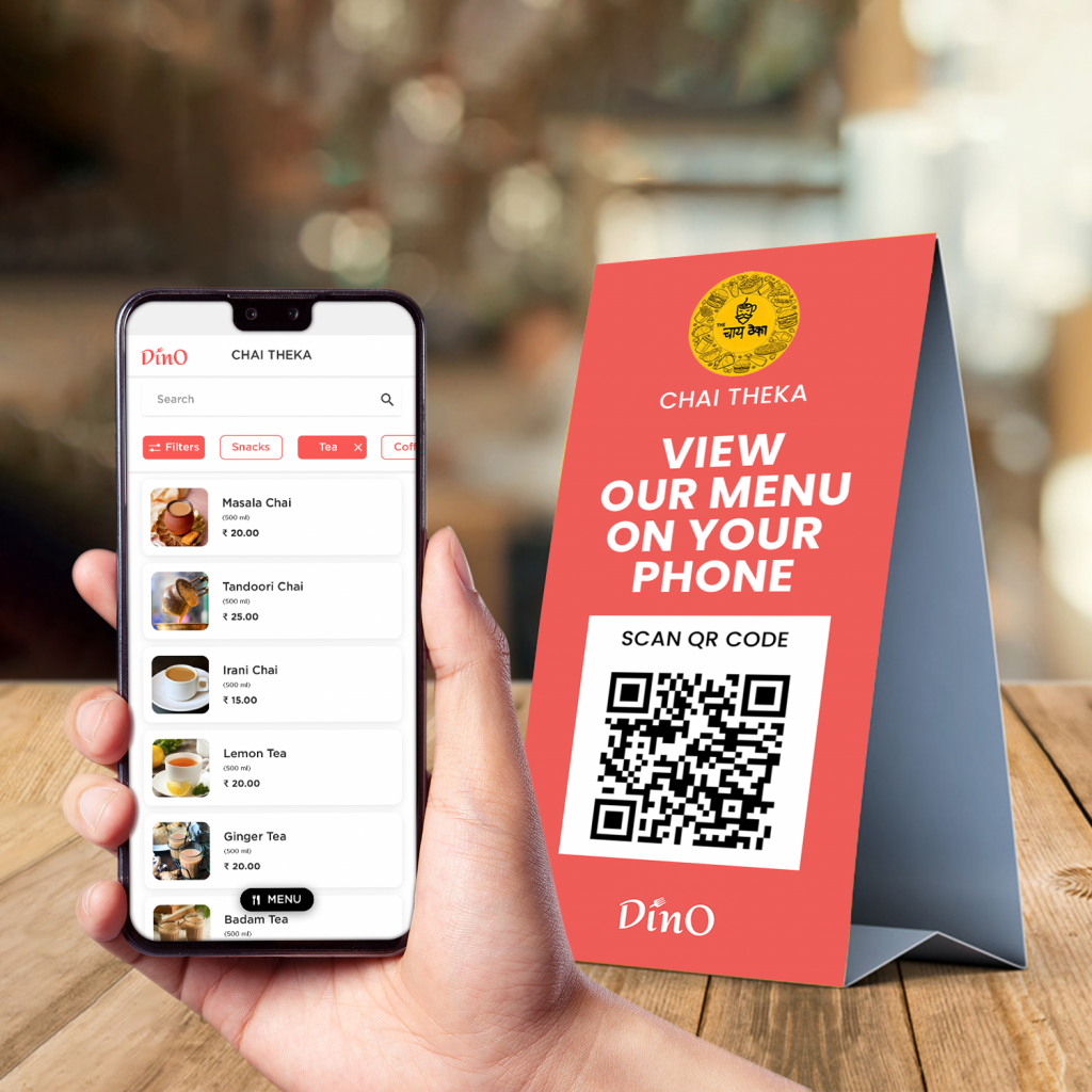 Scan & Order QR Based Menu For Your Restaurant - DINO